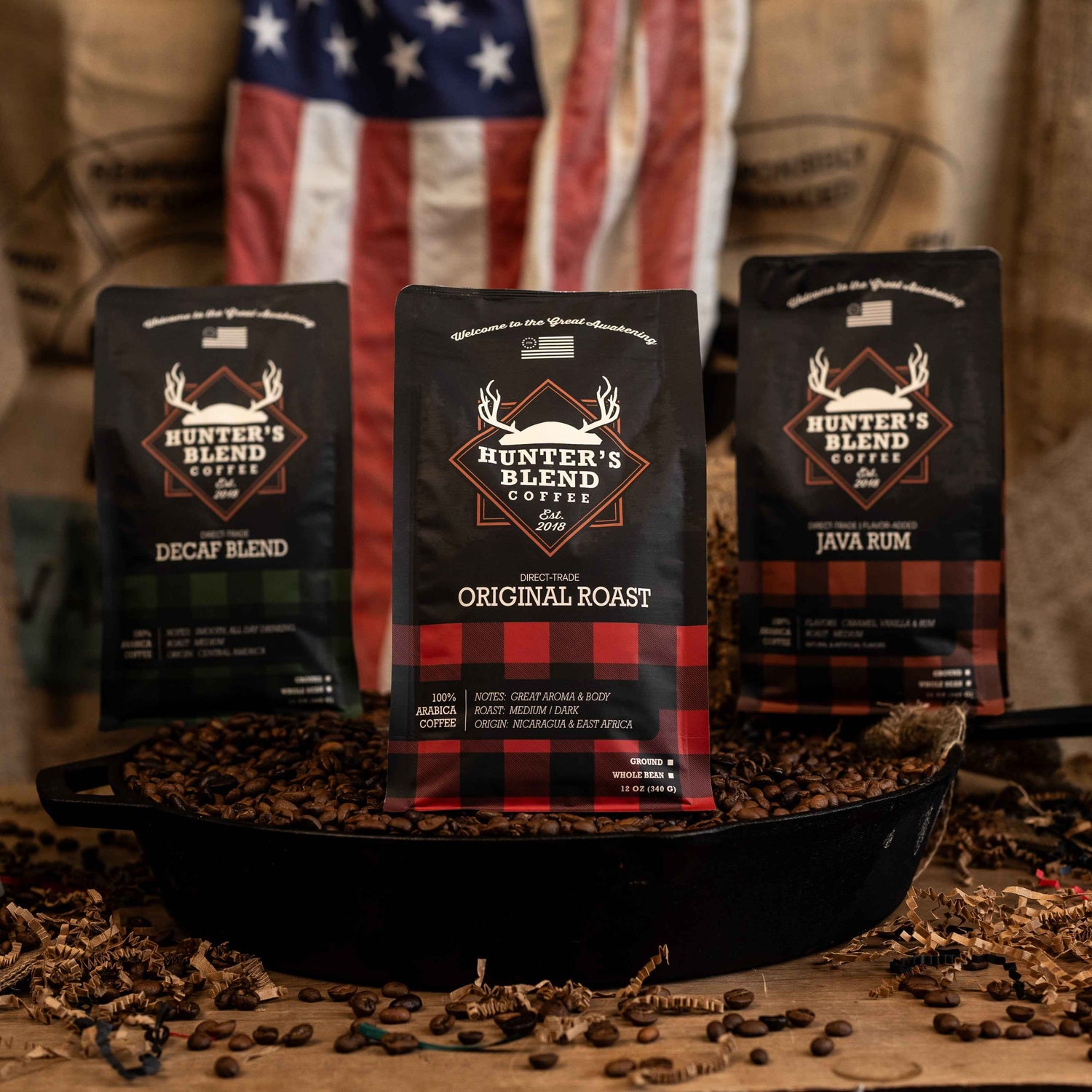 Locally Roasted Coffee - Hunter's Blend Coffee
